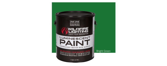 Wildfire Visible Luminescent Paints | Acrylic Black Light Paints