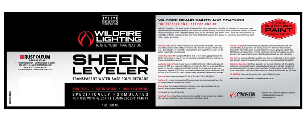 Wildfire Sheen Leveler | Wildfire Lighting Products