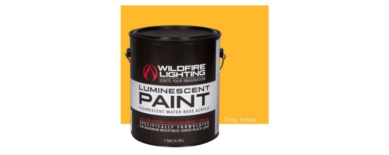 Wildfire Visible Luminescent Paints | Acrylic Black Light Paints